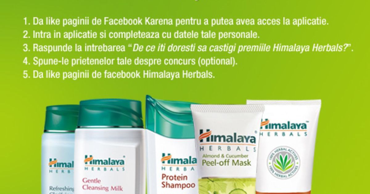 Castiga produse de ingrijire de la Himalaya Herbals | Karena.ro