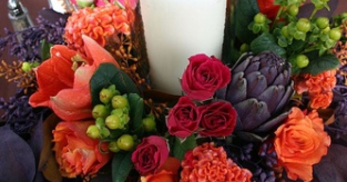Aranjamente florale pentru nunta de toamna | Karena.ro